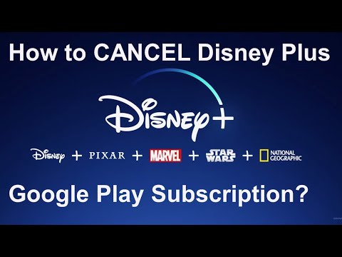 How to CANCEL Disney Plus Google Play Subscription?