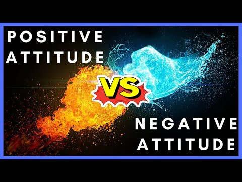 WHAT IS #ATTITUDE? | DIFFERENCE BETWEEN POSITIVE AND NEGATIVE ATTITUDE | POSITIVE IMPACT