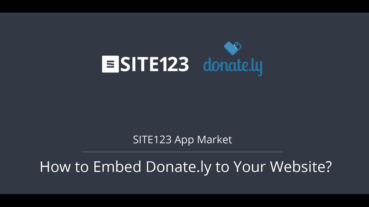 How to Embed Donate.ly to Your Website?