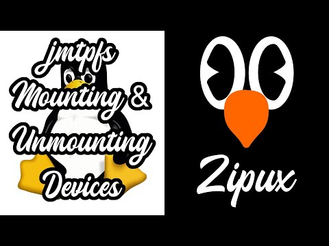 jmtpfs: Mounting & Unmounting Devices