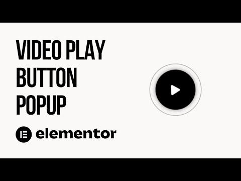 How to Add Video Play Button Popup in Elementor 2022 | WordPress Tutorial 2022