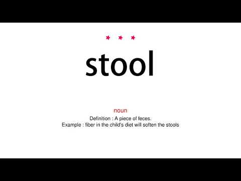 How to pronounce stool - Vocab Today