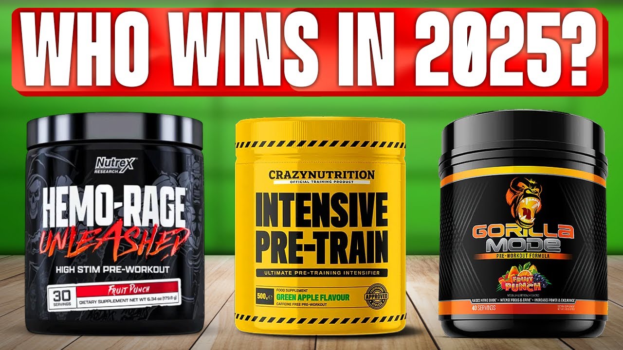 TOP 5 Best Pre Workouts 2025
