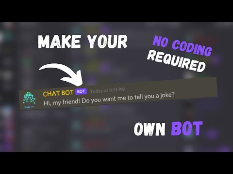How to make a AI Chat Bot for your discord server | KARAN TECH