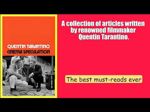 [The best must-reads ever] (L): Cinema Speculation, by  Quentin Tarantino