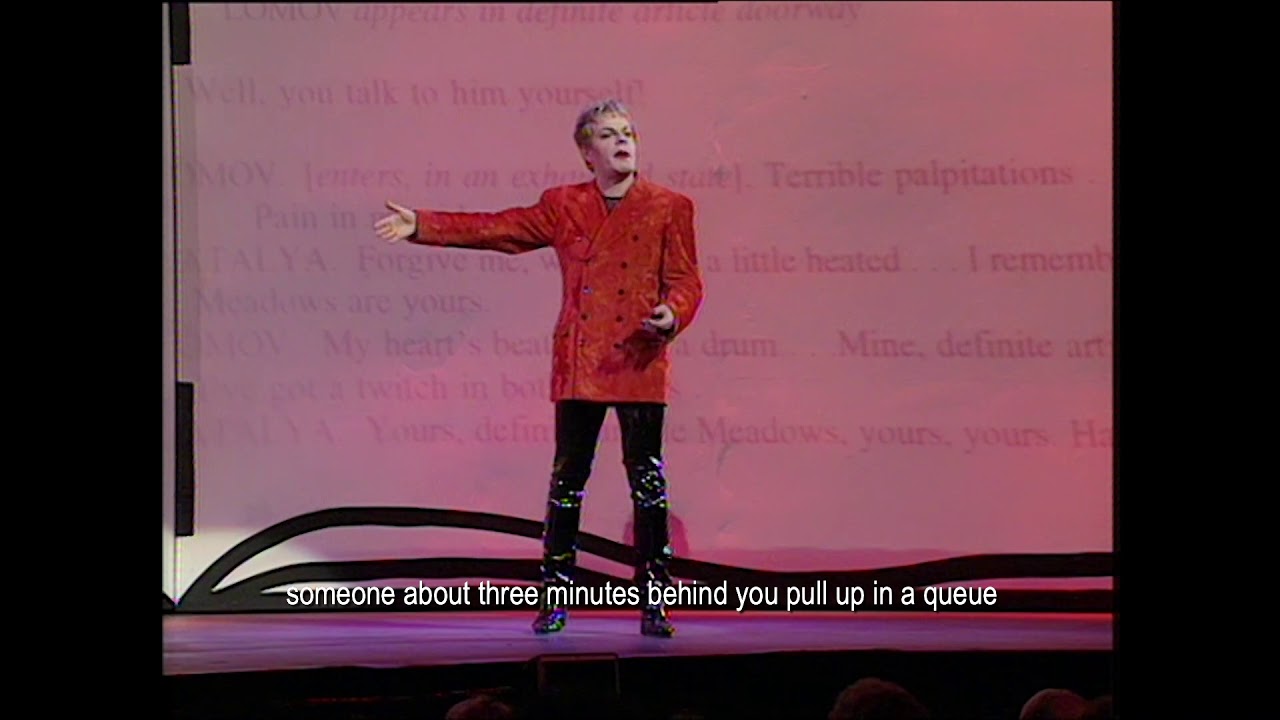 EDDIE IZZARD -  DEFINITE ARTICLE - SUPERMARKETS QUEUES