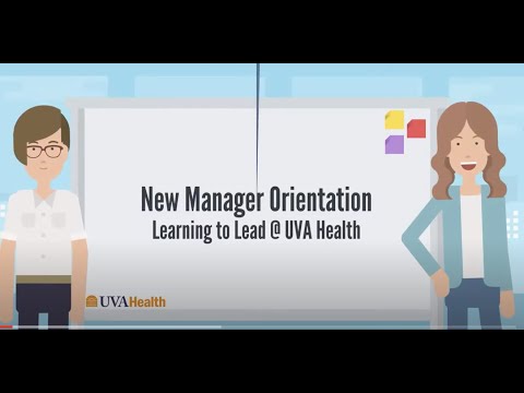 Learning to Lead @ UVA Health: New Manager Orientation