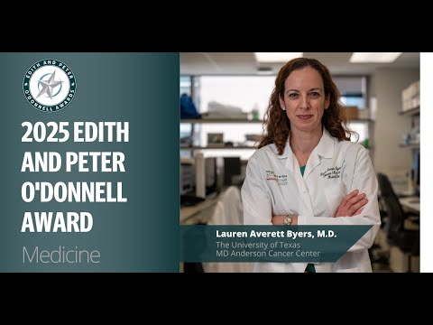 TAMEST 2025 O’Donnell Award in Medicine: Lauren Averett Byers, M.D.