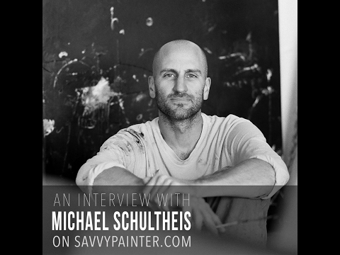 Michael Schultheis in his studio. An interview on SavvyPainter.com