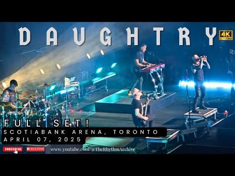 DAUGHTRY | Live In Concert AMAZING 4K! [FULL SET] | Scotiabank Arena | Toronto | April 07, 2025