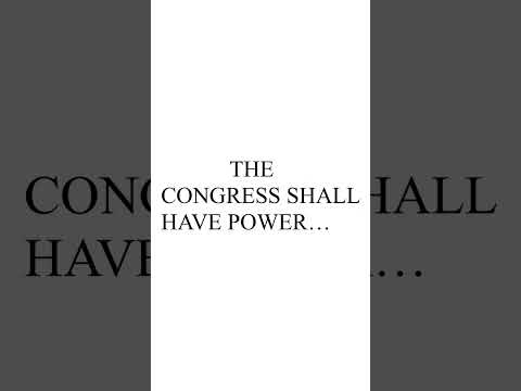 Article 1, Section 8 of The United States Constitution by America (Full of Cap) Page Preview