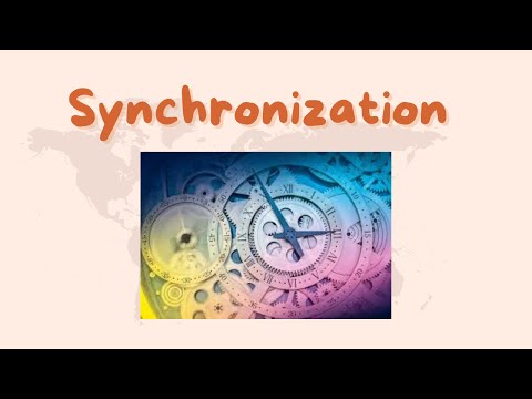 What is synchronization? Detailed Demonstration in Urdu/Hindi easy for students and teachers