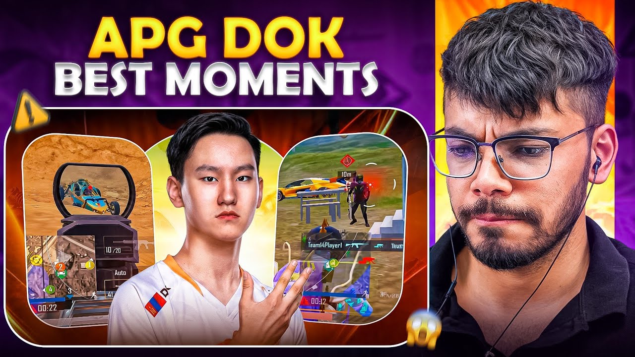 Most Feared Mongolian Player APG DOK Best Moments in PUBGM - Casetoo Reacts!