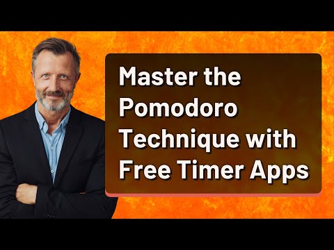 Master the Pomodoro Technique with Free Timer Apps