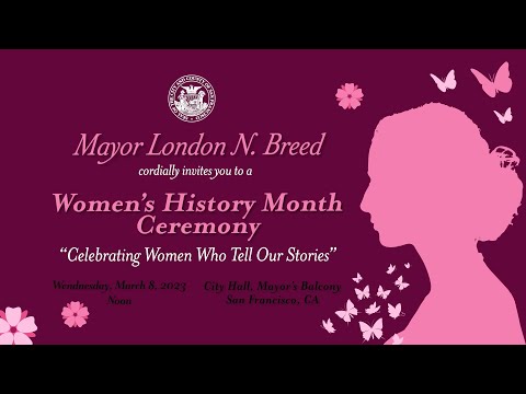 Women's History Month Ceremony 2023