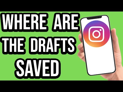 How To find Drafts on Instagram