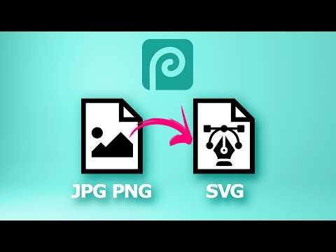 How to convert image to SVG in Photopea online for free