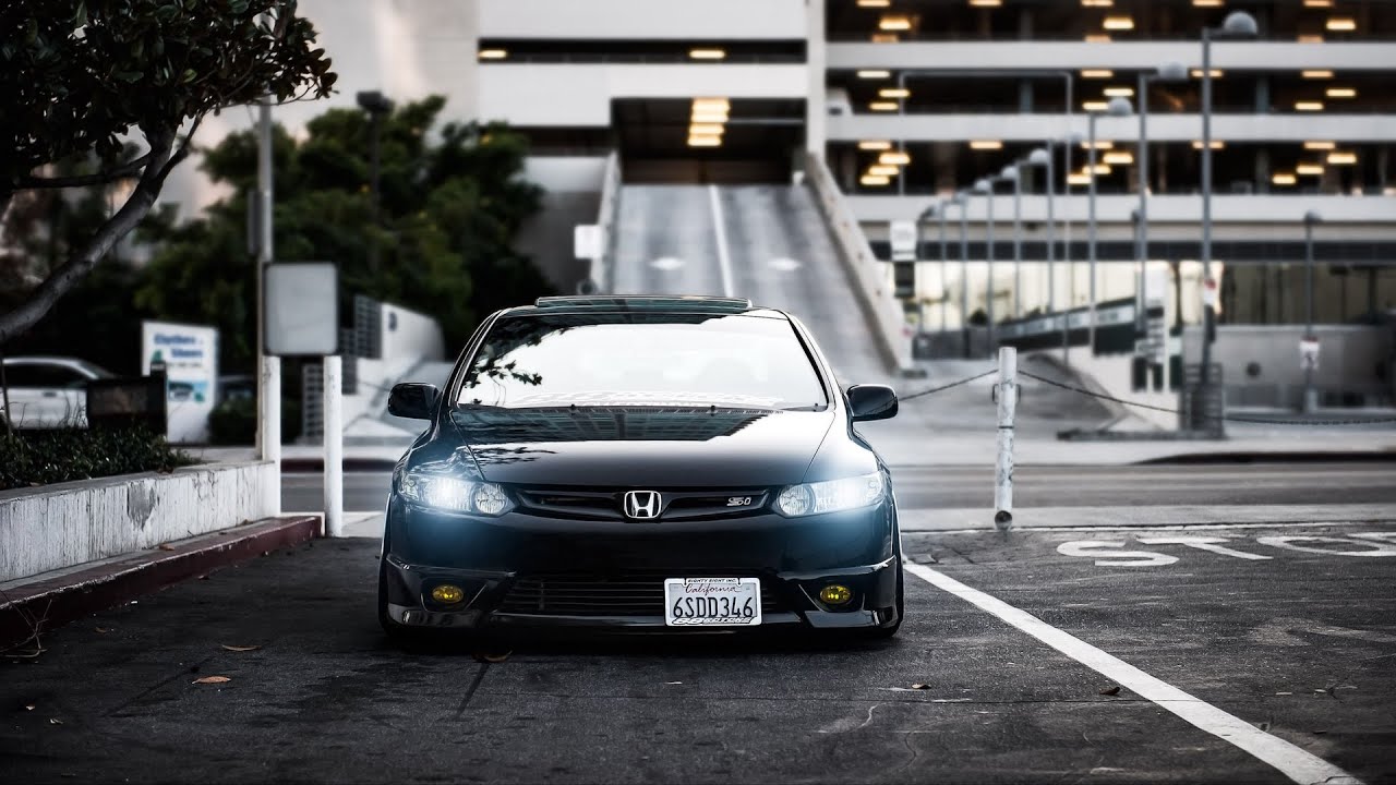 honda civic 4k background