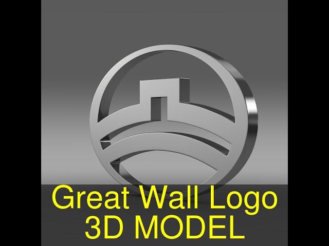 Great Wall Logo 3D Model - FlatPyramid