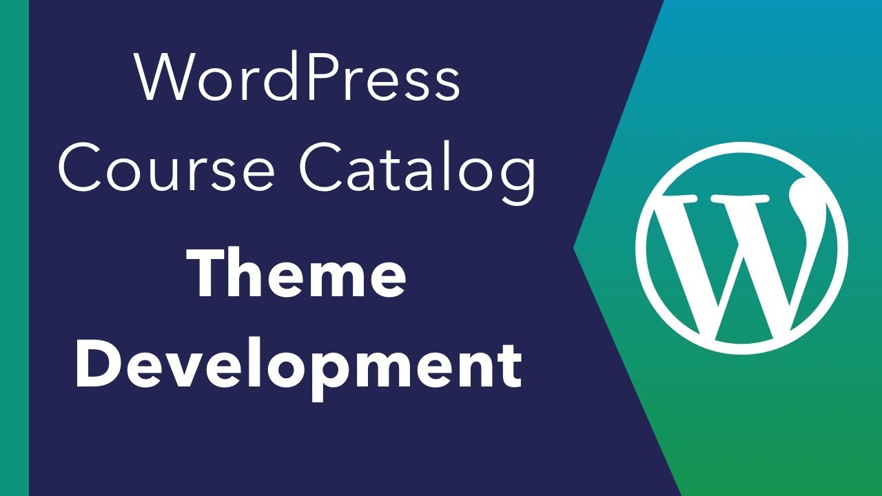 WordPress Course Catalog Theme Development