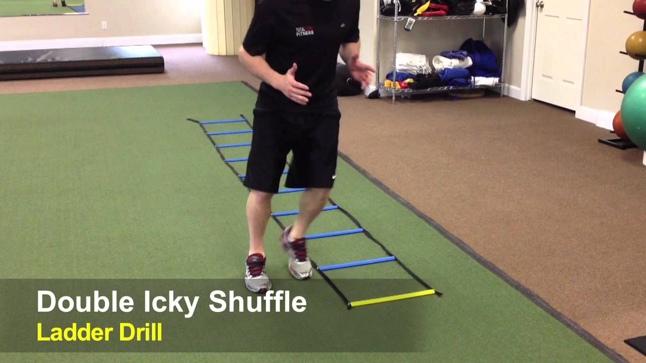 LADDER DRILL - DOUBLE ICKY SHUFFLE