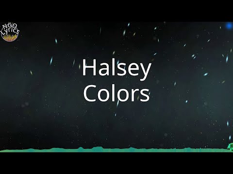 Halsey - Colors (Lyrics)