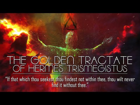 The Golden Tractate Of Hermes Trismegistus - Alchemical manuscript concerning Philosopher's Stone