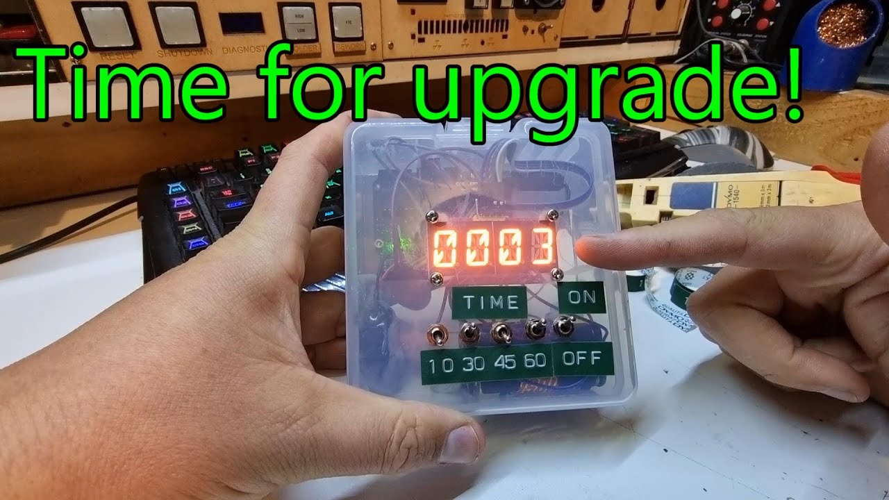 Kitchen Timer upgrade | Digispark to Uno