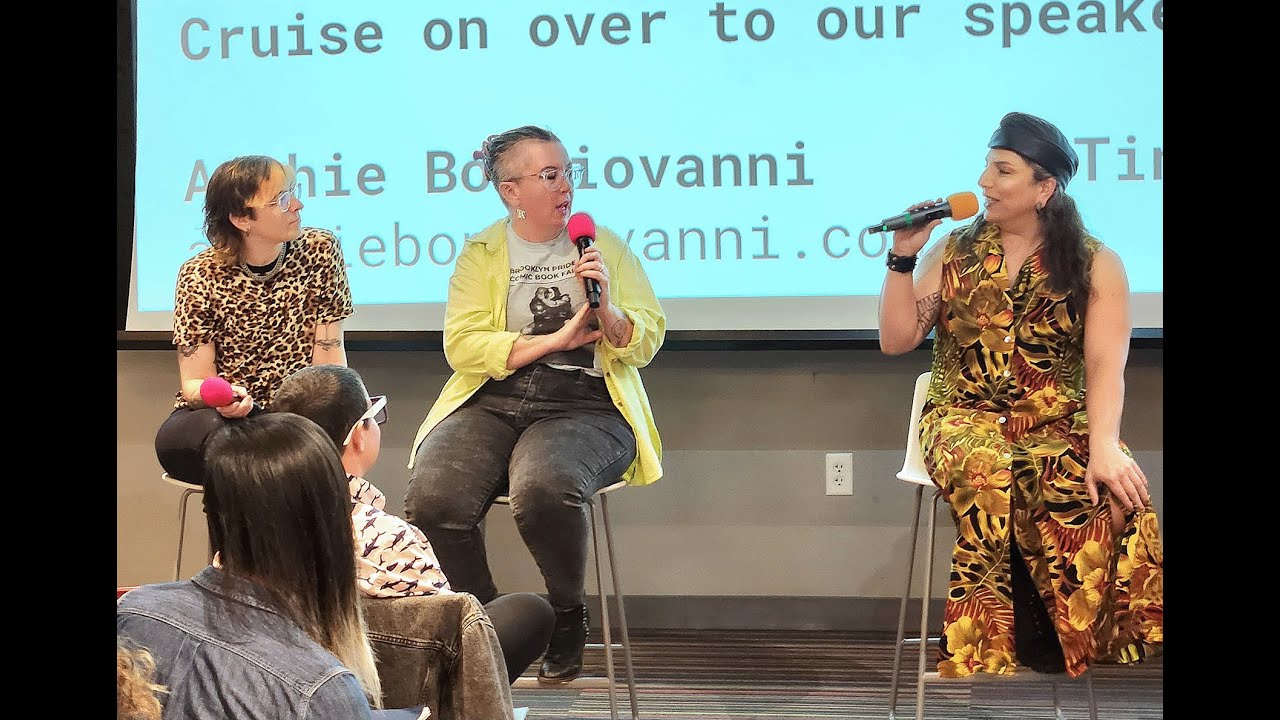 Queer Comics and Queer Storytelling with Archie Bongiovanni, Tina Horn, and Badly Licked Bear