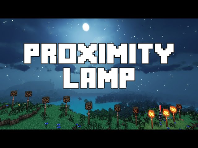 Proximity Lamp [1.21] Minecraft Data Pack