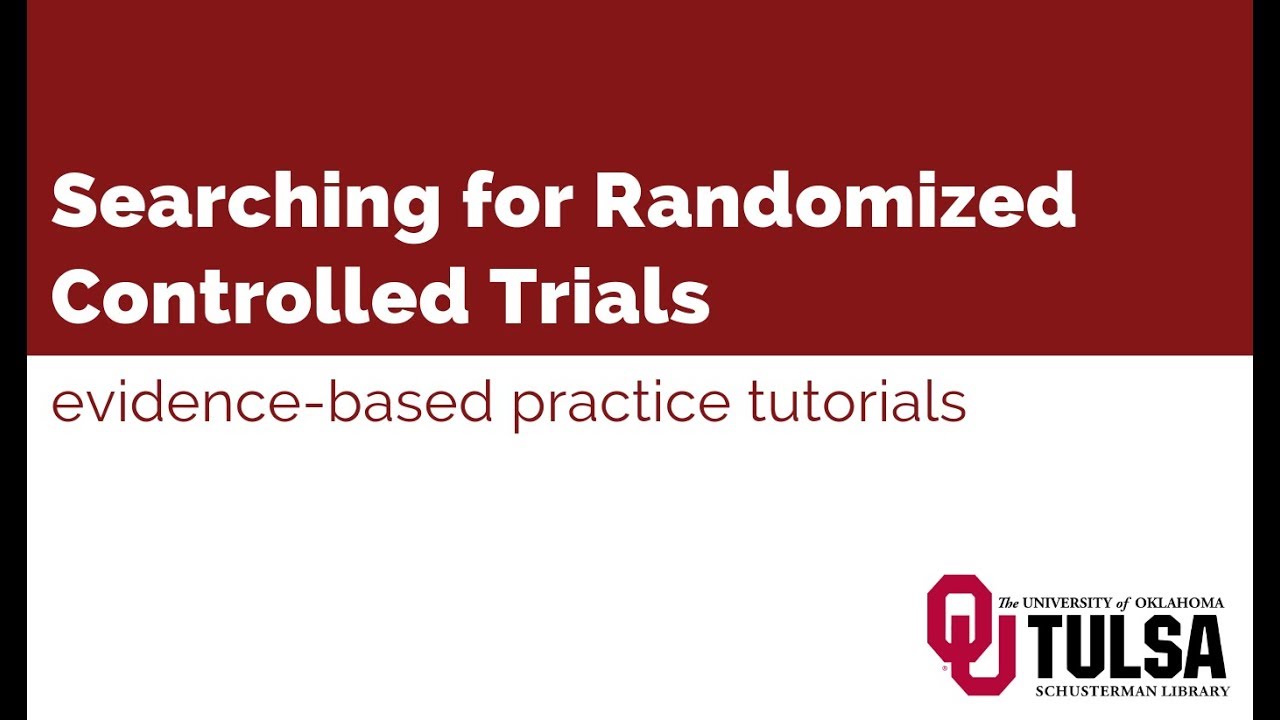 Searching for Randomized Controlled Trials