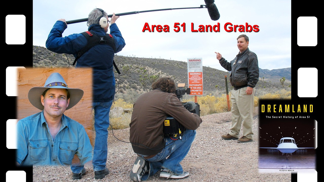 Aviation Historian Peter Merlin talks about AREA 51 Land Grabs, Tikaboo Peak