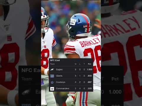 💬🏈Re-Predict the rest of the Giants schedule….