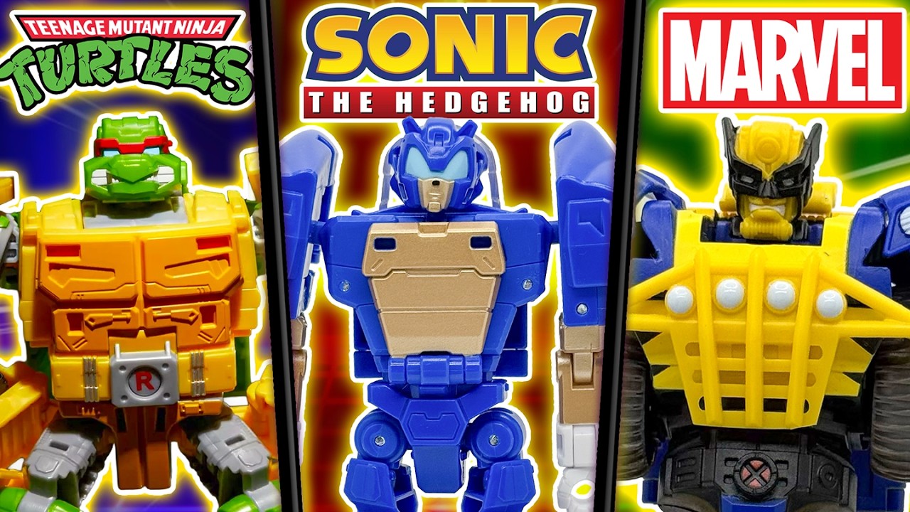 The WEIRDEST Transformers Crossovers EVER