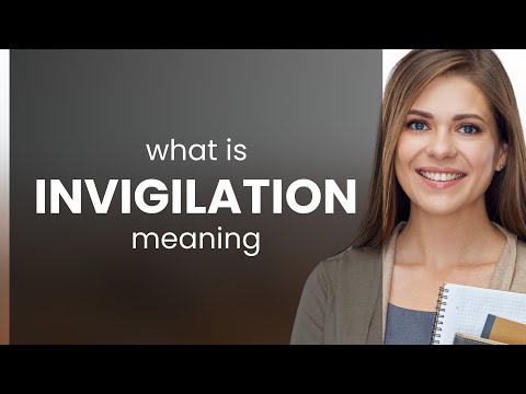 Invigilation | definition of INVIGILATION