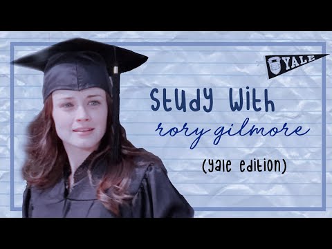 study with rory gilmore at yale//aesthetic lofi music with pomodoro timer (yale edition)