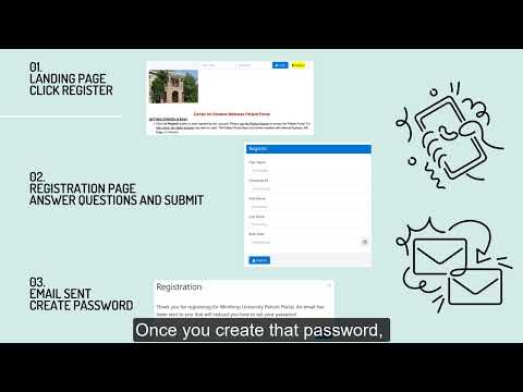 Creating Patient Portal Account Video