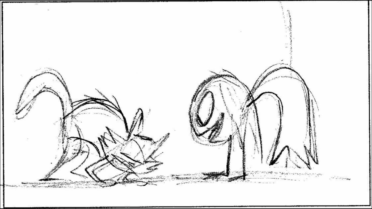 Fraidy Cat Storyboards