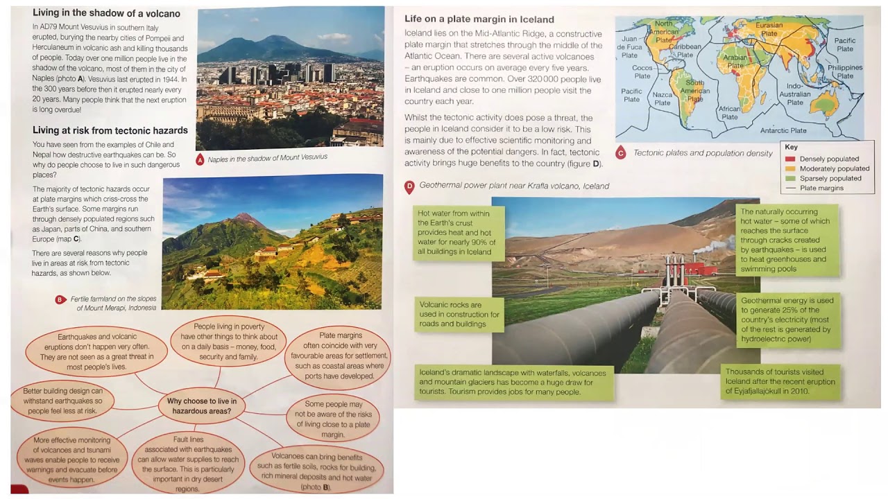 Year 10 Living in tectonic areas