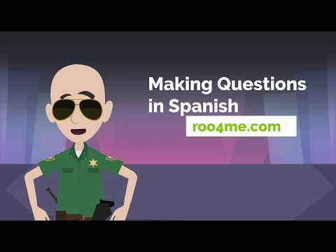 Word Order for Questions in Spanish