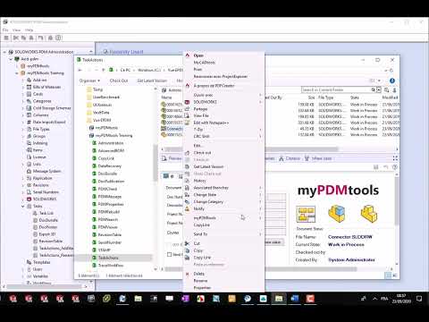 TaskActions: Visiativ myPDMtools for SOLIDWORKS PDM Professional