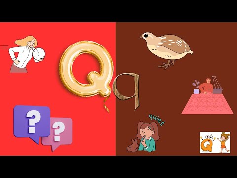 Alphabets Extravaganza | Words With Q | ABC | Little Learners Haven
