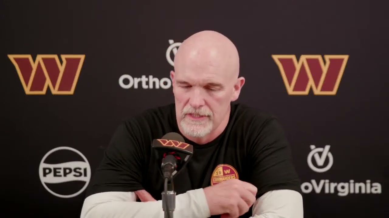 'Week to Week': HC Dan Quinn on Status of Commanders QB Jayden Daniels Following Rib Injury