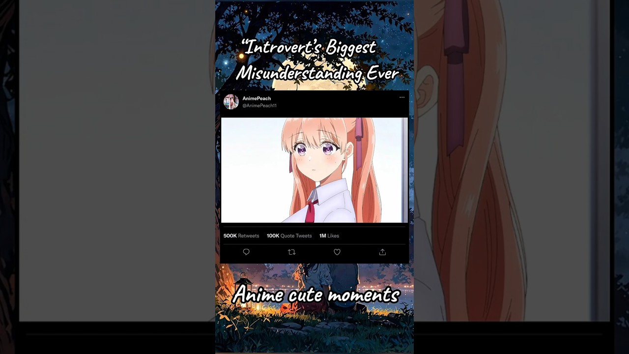 The Cutest Anime Scenes Every Introvert Can Relate To