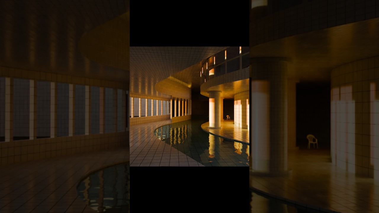 Liminal Pool: A Surreal Blender Tutorial