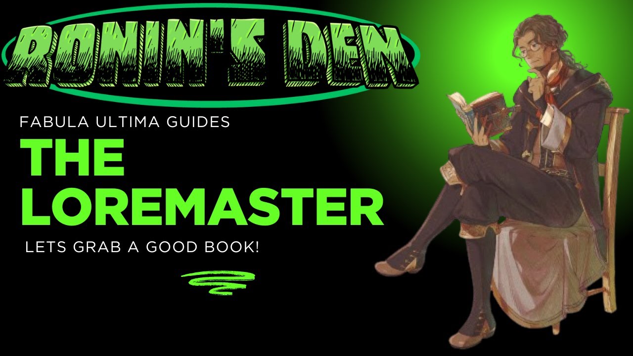 Master of Knowledge: Fabula Ultima's Loremaster