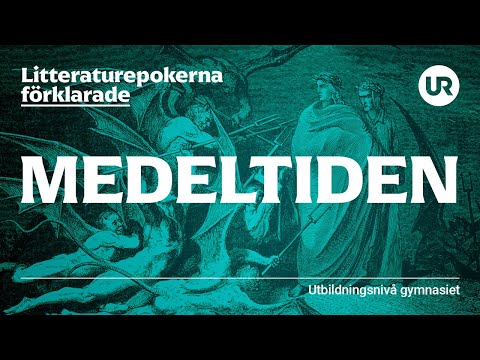 Litteraturepoken medeltiden förklarad | SVENSKA | Gymnasienivå