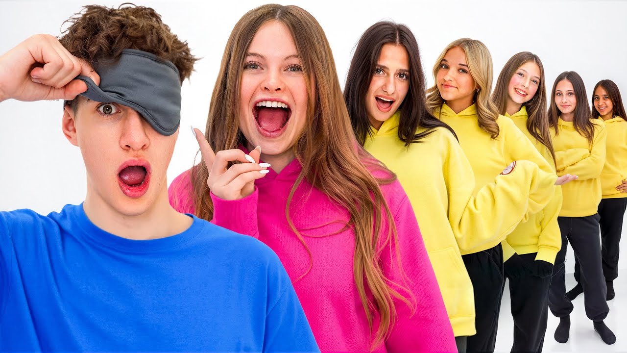 Finding My BESTFRIEND Blindfolded