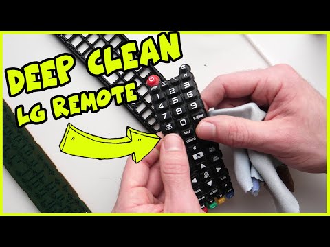 How to Clean and Fix your LG Smart TV Remote Control