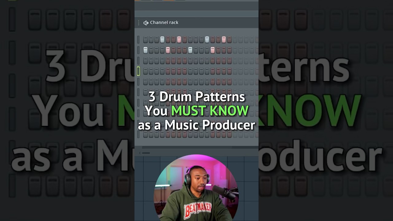 3 Drum Patterns You MUST KNOW as a Music Producer